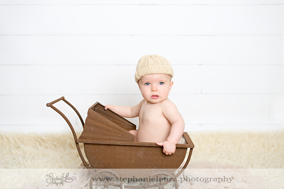 North Hills area 7 month old baby Photography - Stephanie Laura Photography